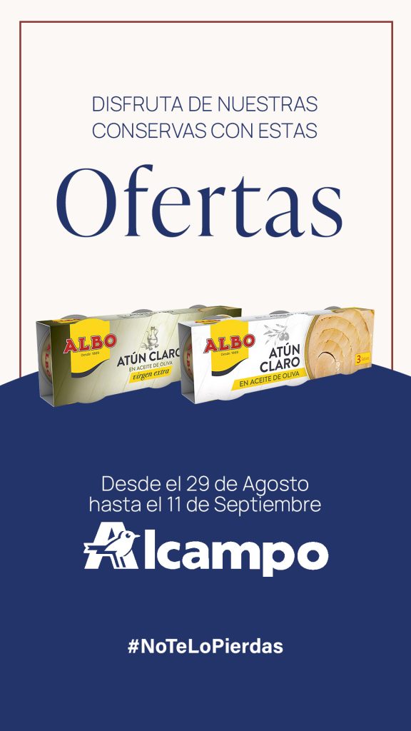 Ofertas activas - Conservas Albo®